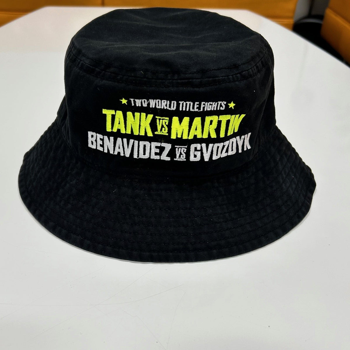 "Tank" Davis vs Frank Martin Black Bucket Hat – BOXING MERCH UNLIMITED